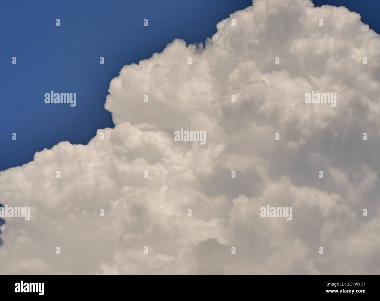 zoom big clouds in blue sky landscape Stock Photo - Alamy