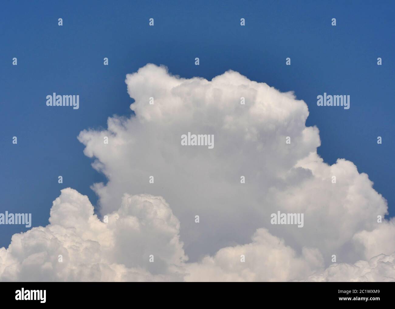 zoom big clouds in blue sky landscape Stock Photo - Alamy