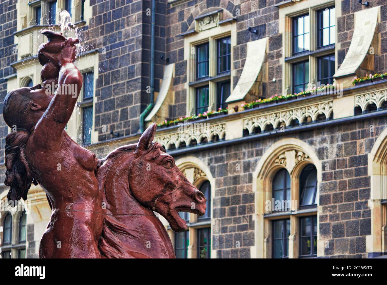 Elberfeld City Hall Stock Photo - Alamy