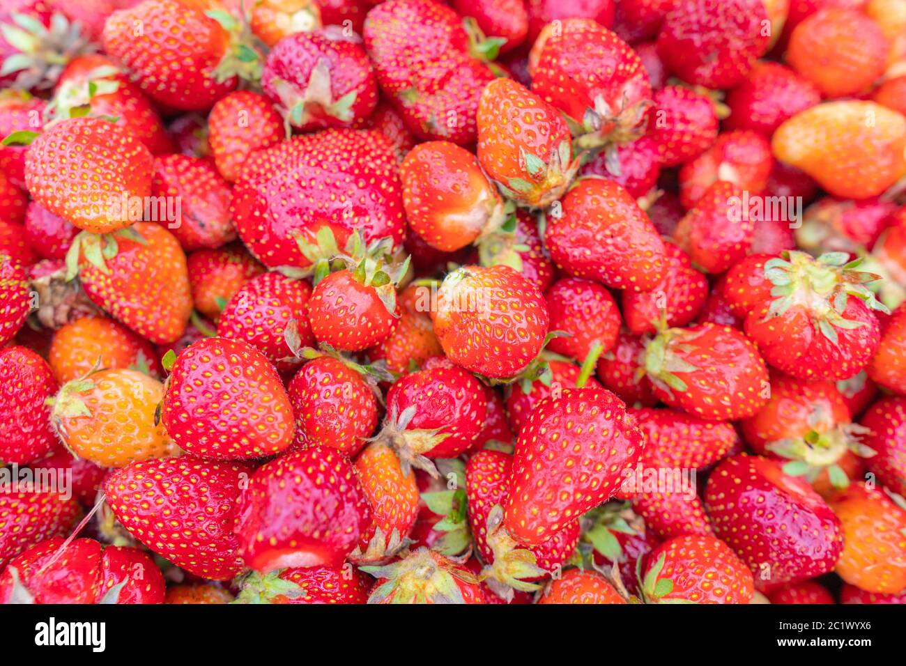 Strawberry background. Strawberries Stock Photo - Alamy