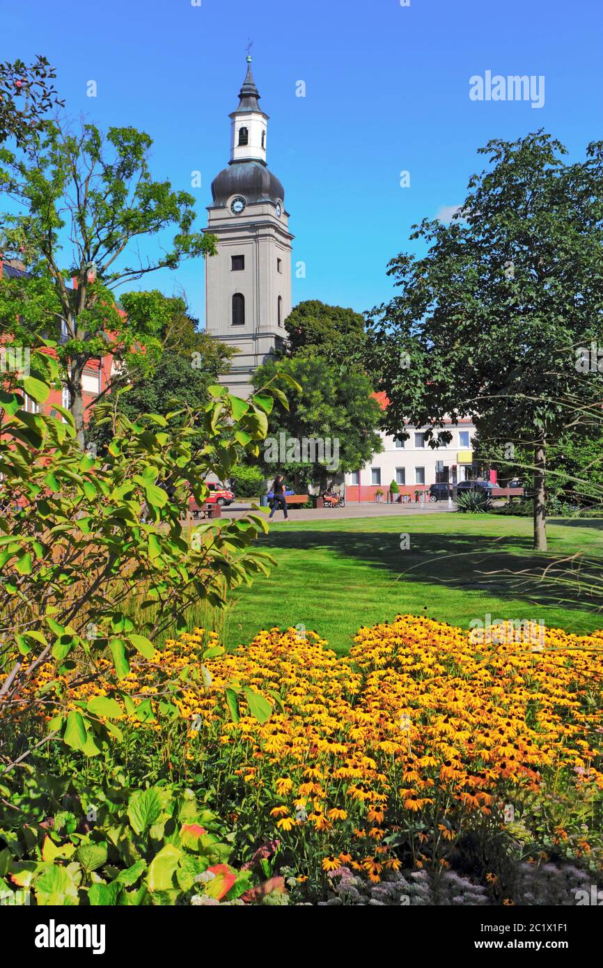 City idyll in Genthin Stock Photo - Alamy