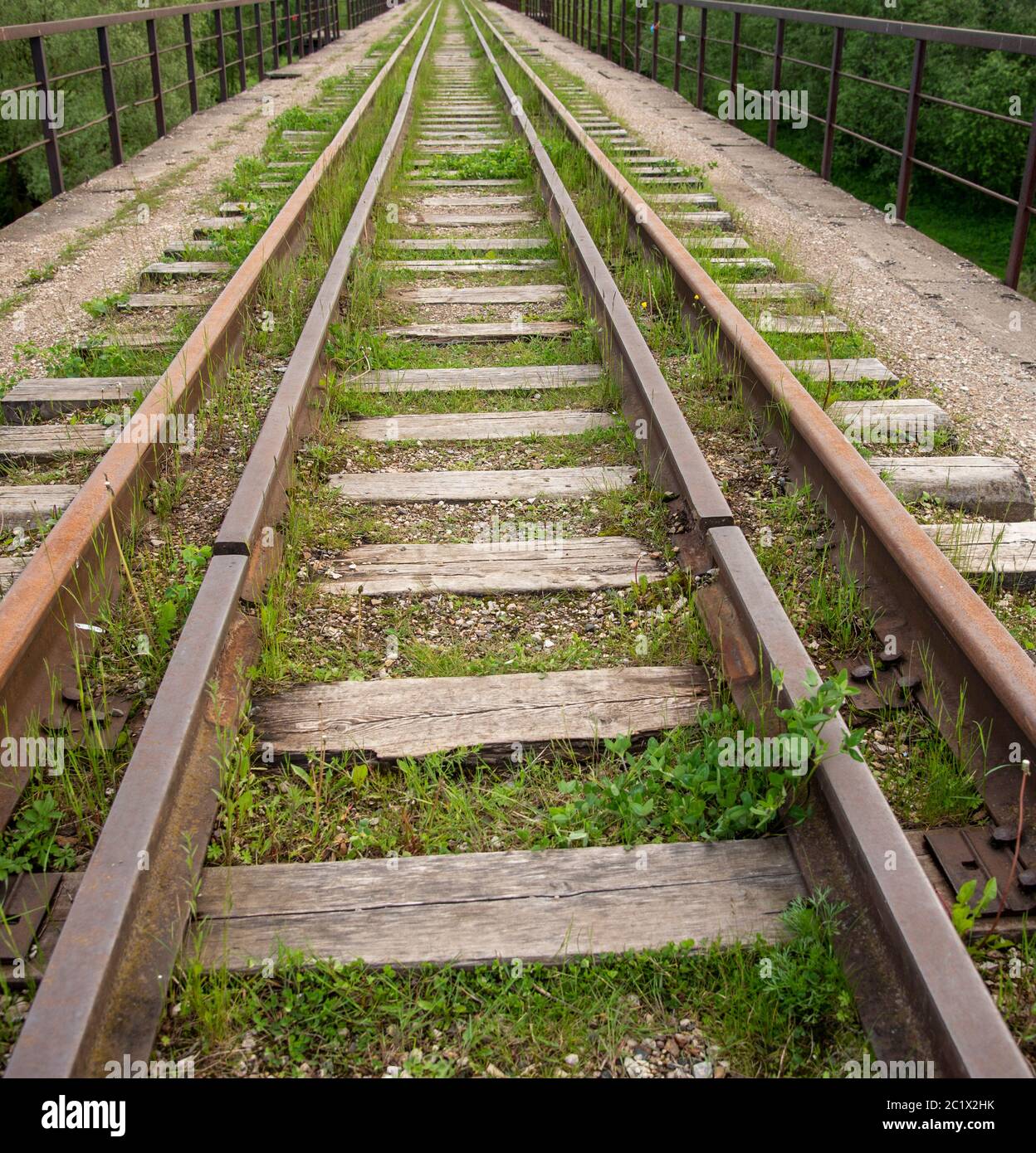 Mysterious railroad crossing with train hi-res stock photography and ...