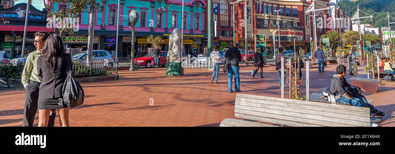 Wellington Shopping Centre Stock Photo - Alamy