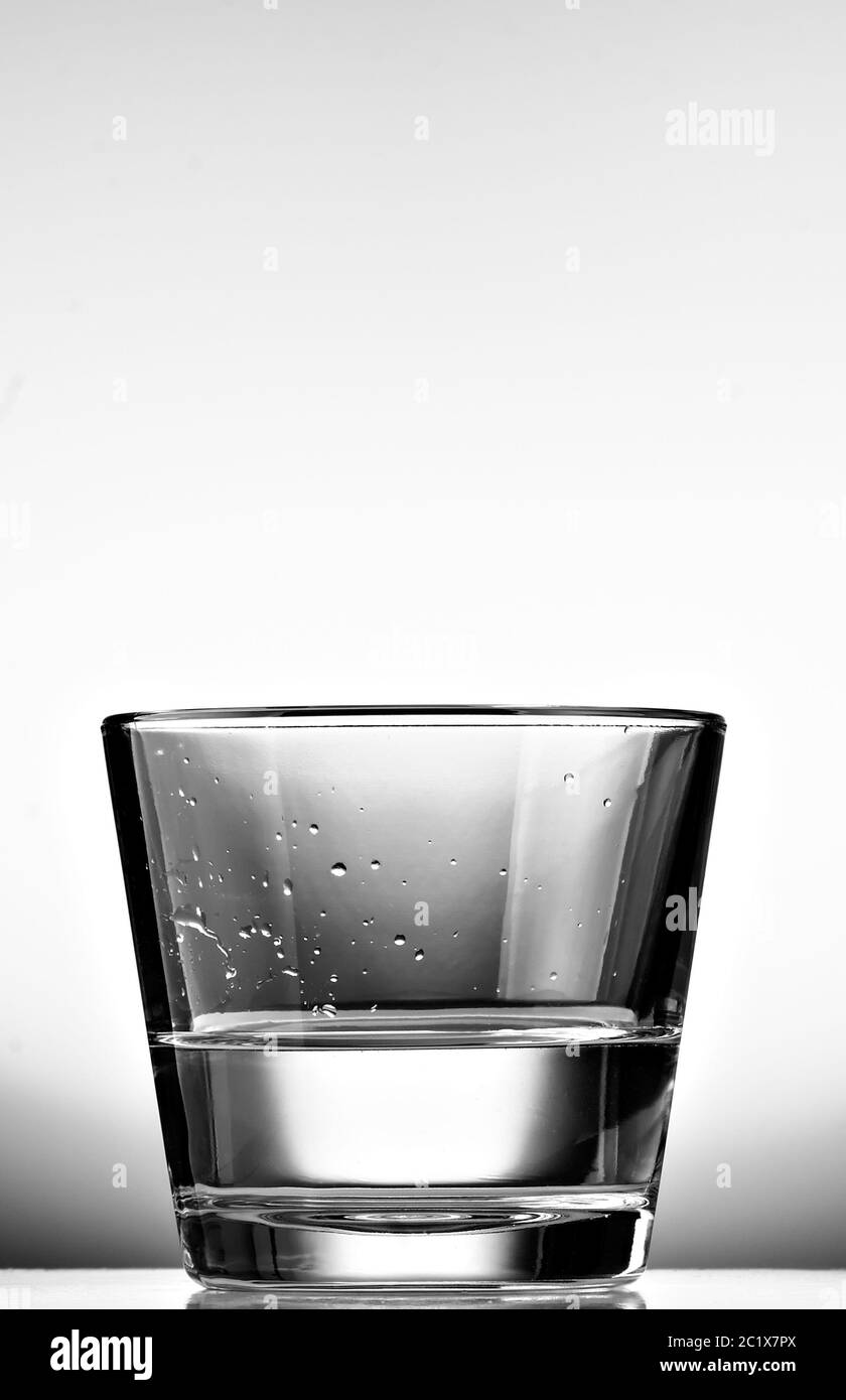 Glass Of Water Black And White Glass Of Water Black And White