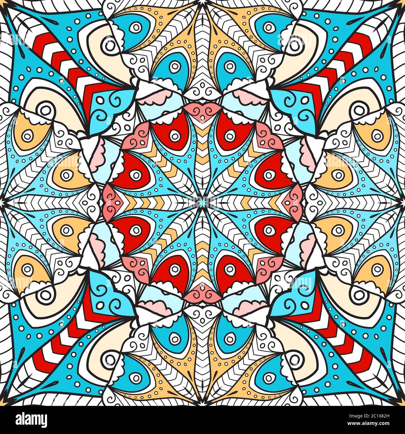 Mandala twirl hi-res stock photography and images - Alamy