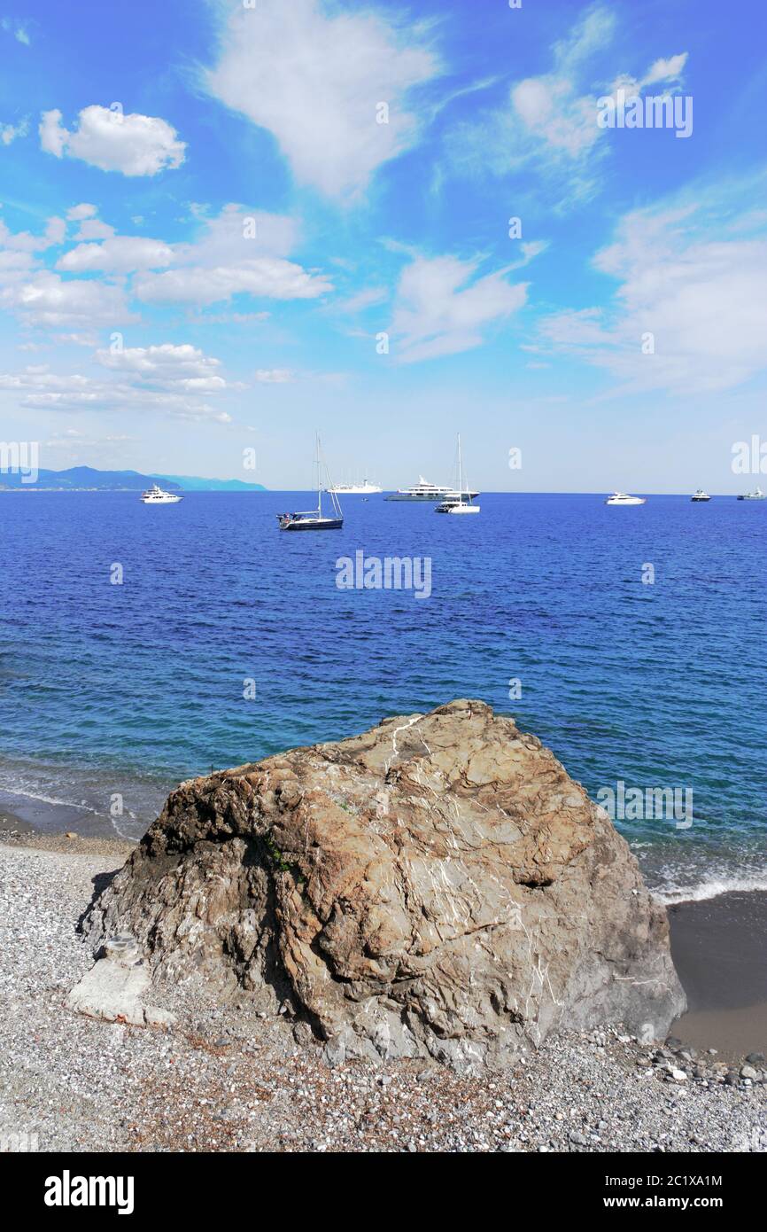 Gulf of Tigullio Stock Photo - Alamy