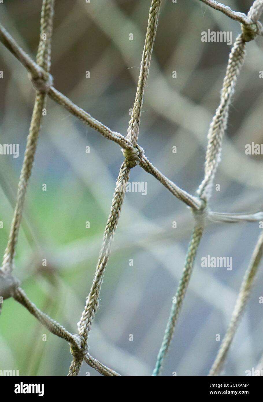 sport rope net background Stock Photo - Alamy
