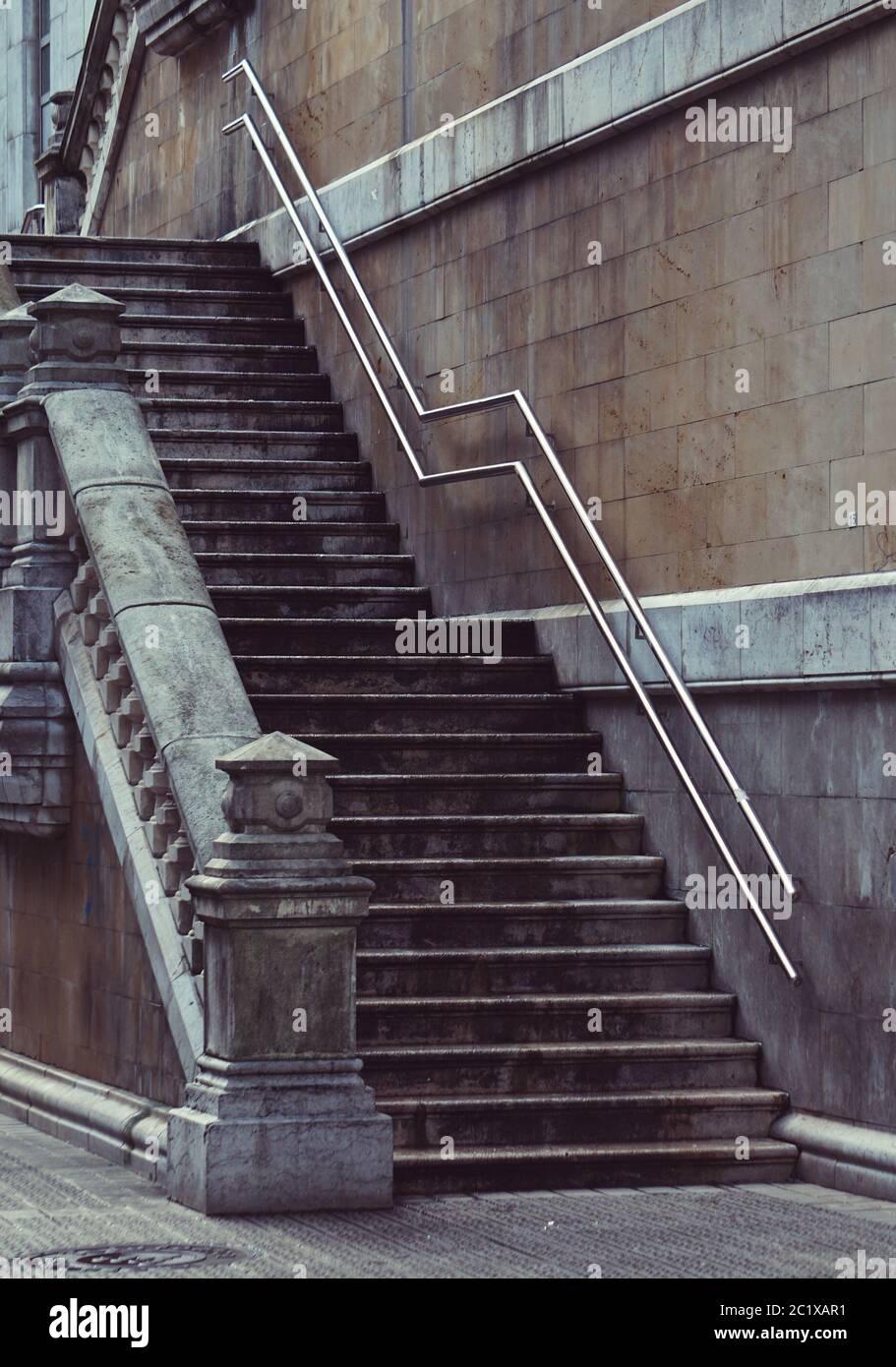 stairs architecture in the city Stock Photo - Alamy