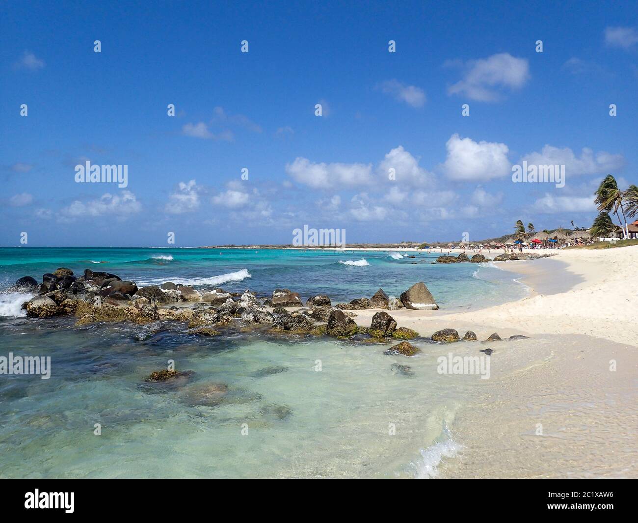 Aruba at Arashi Beach on the ABC Islands Stock Photo - Alamy