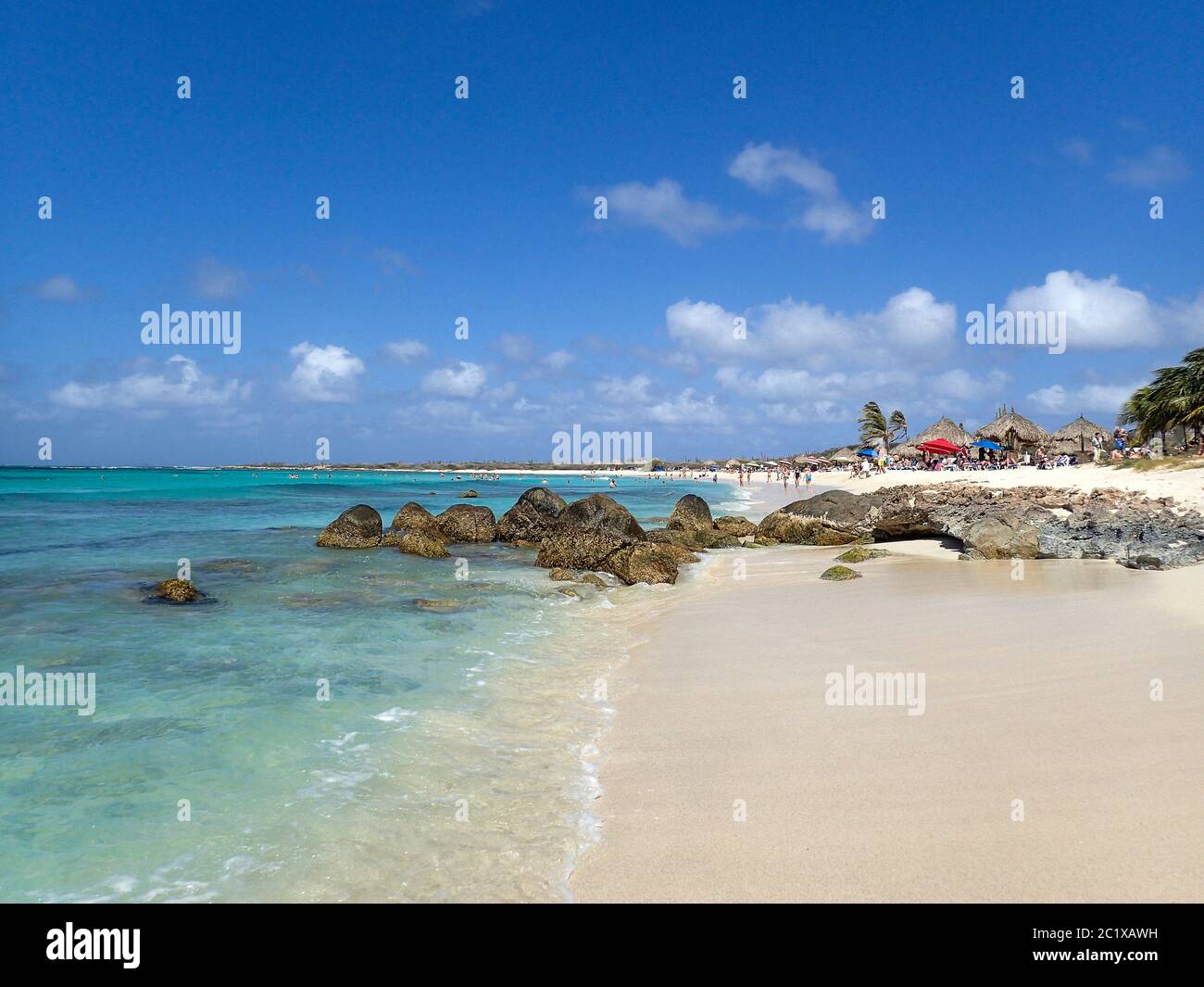 Aruba at Arashi Beach on the ABC Islands Stock Photo - Alamy