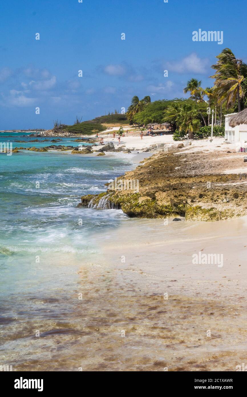 Tres trapi beach aruba hi-res stock photography and images - Alamy