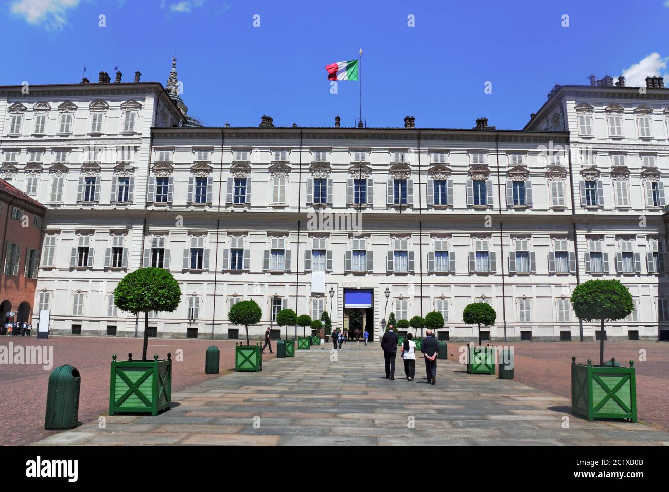 Turin Royal Palace Stock Photo - Alamy