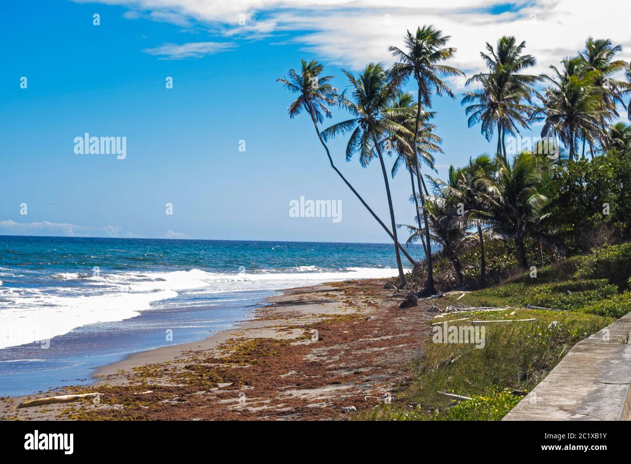 Grenada - Caribbean Sea at the Antoine Bay Stock Photo - Alamy