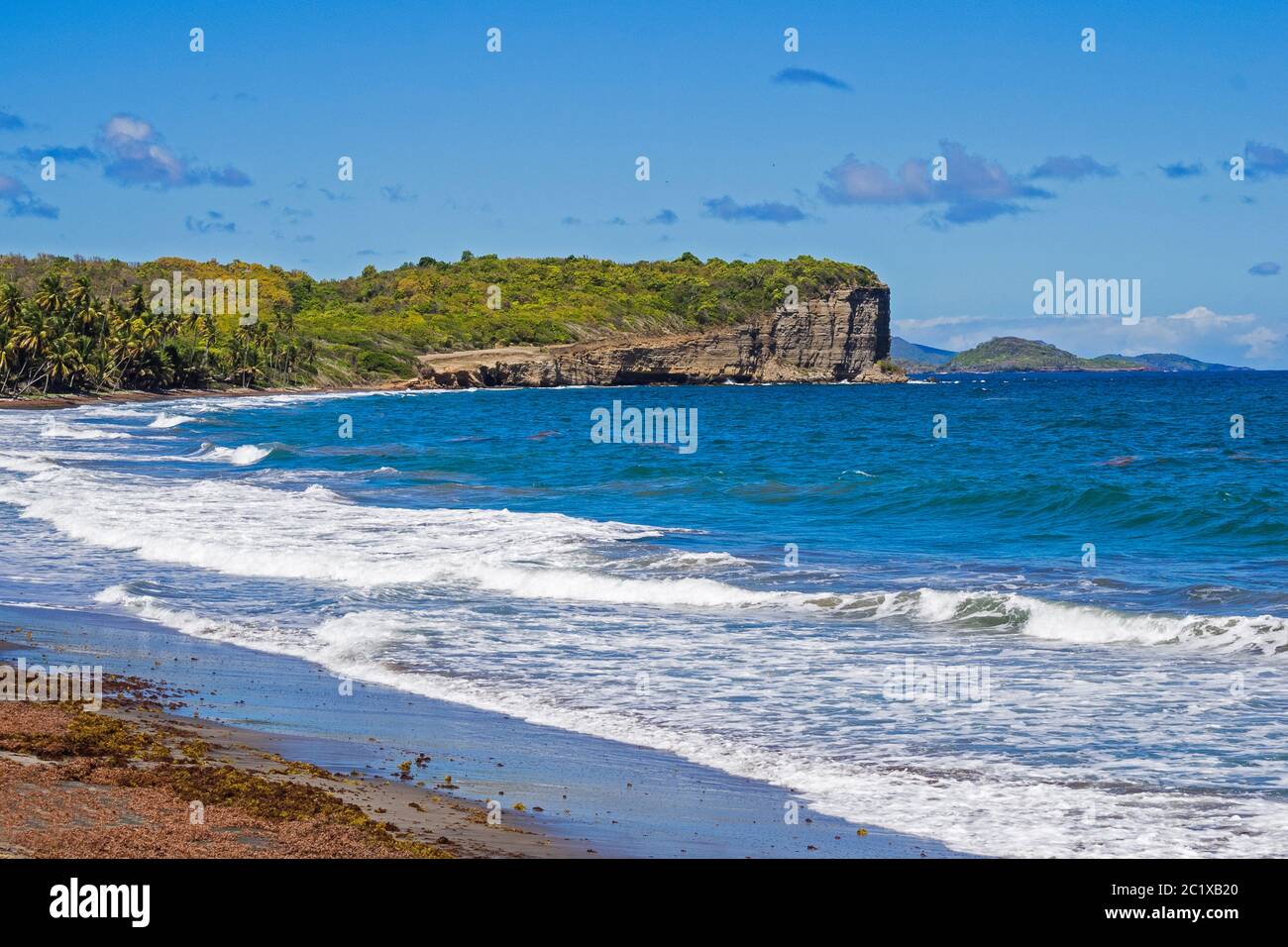 Grenada - Caribbean Sea at the Antoine Bay Stock Photo - Alamy