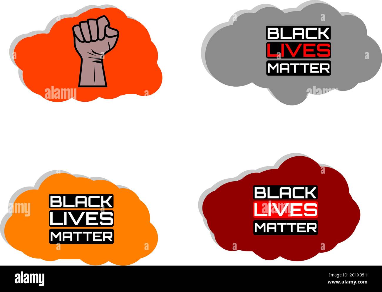 Blm banner Cut Out Stock Images & Pictures - Alamy