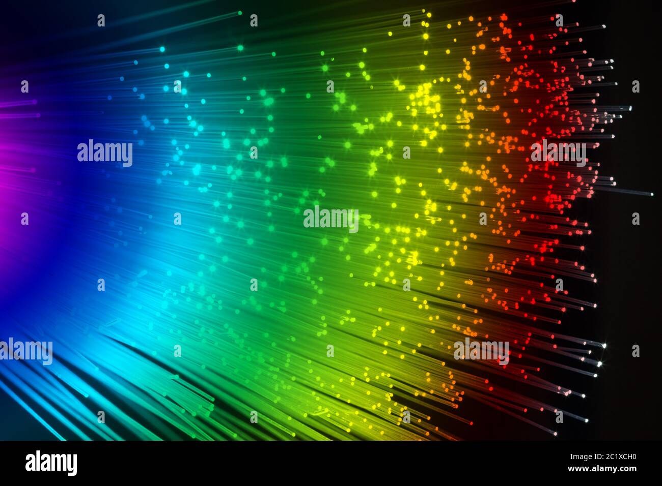 Fiber optics spots hi-res stock photography and images - Alamy