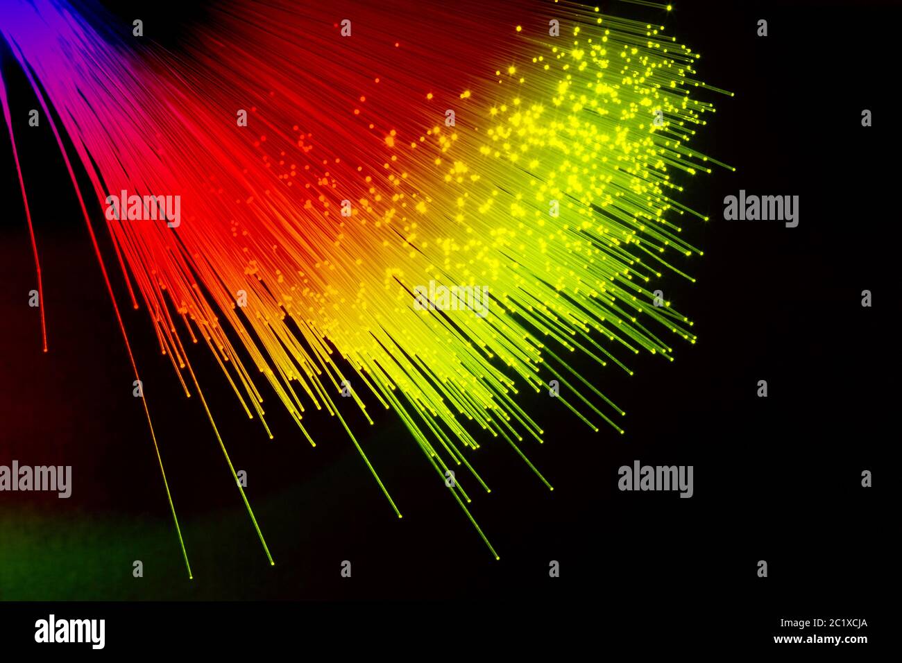 Fiber optics spots hi-res stock photography and images - Alamy