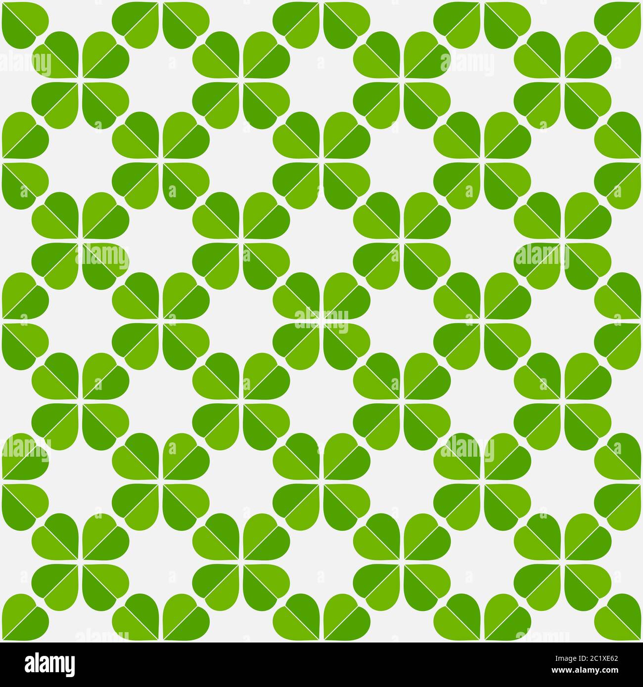Three leaf clover repeating pattern hi-res stock photography and images ...