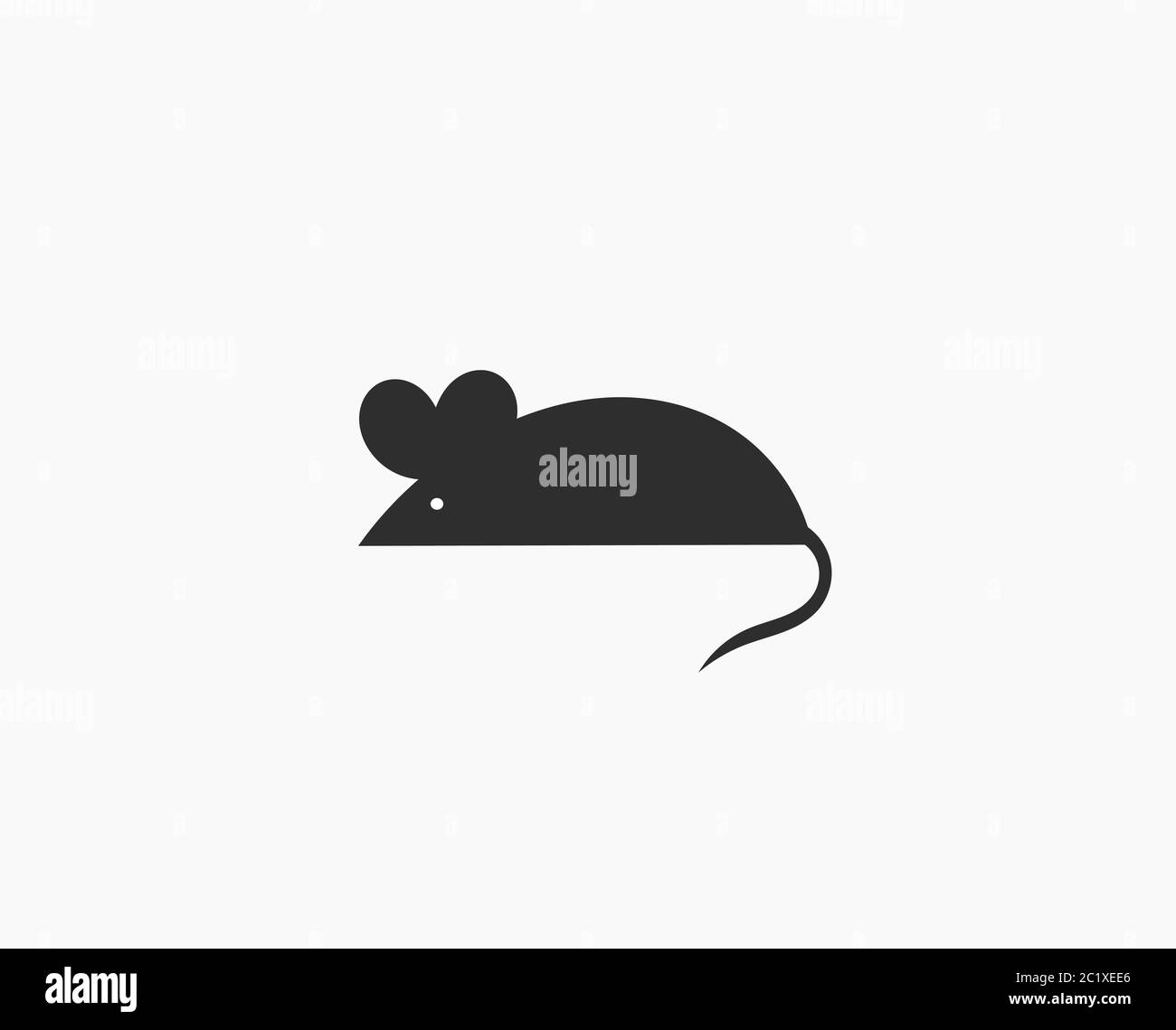 Black mouse Black and White Stock Photos & Images - Alamy