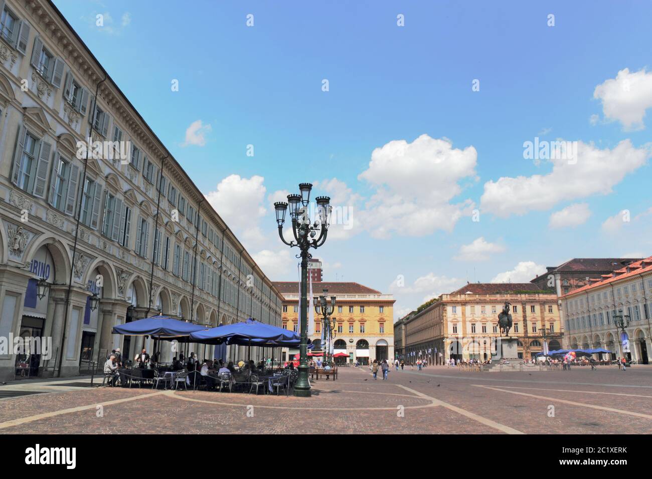 Piazza San Carlo Stock Photo - Alamy