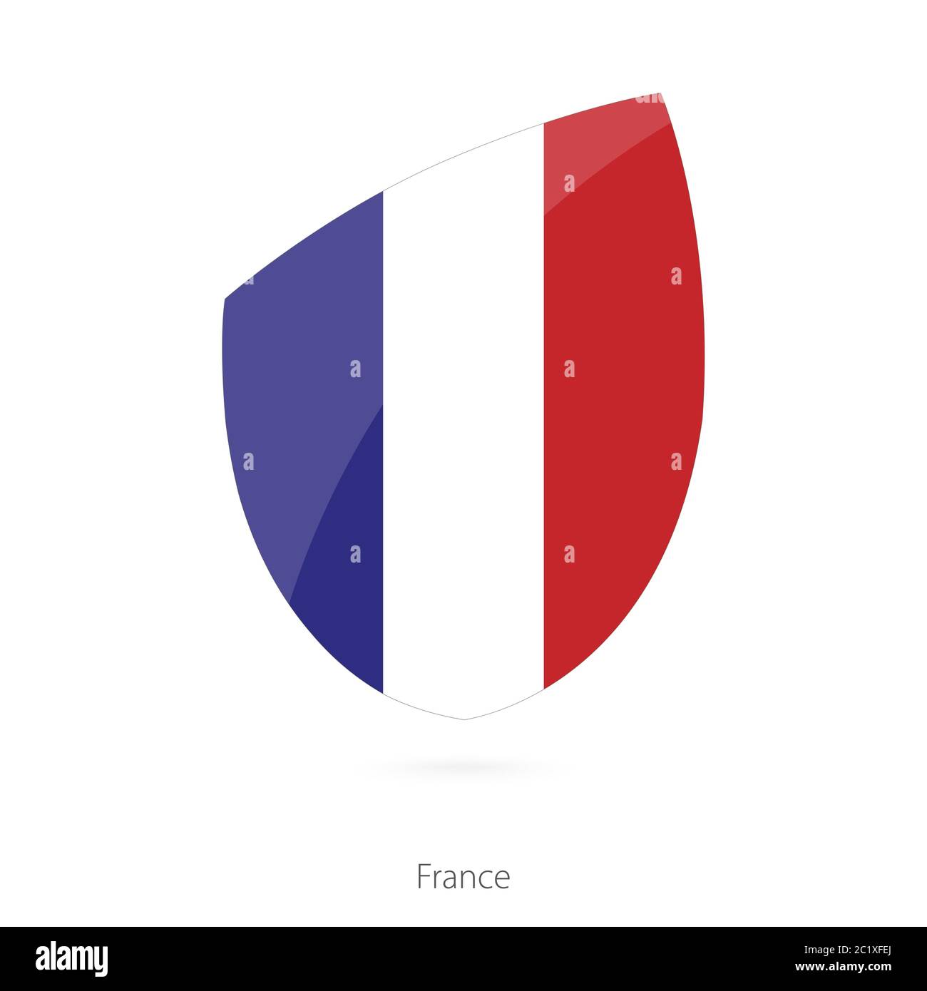 French rugby flag Stock Vector Images - Alamy