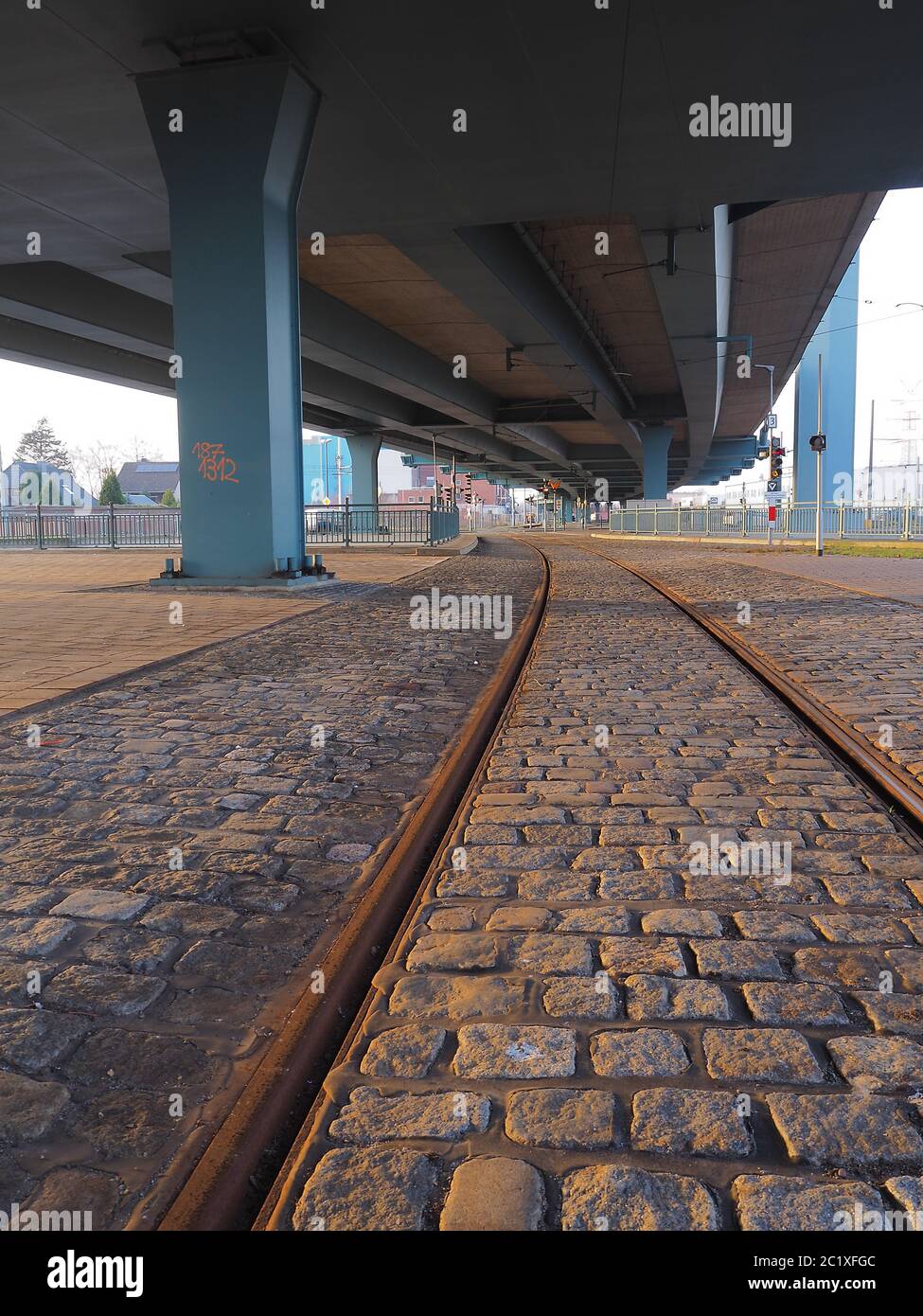 Under the bridge Stock Photo - Alamy