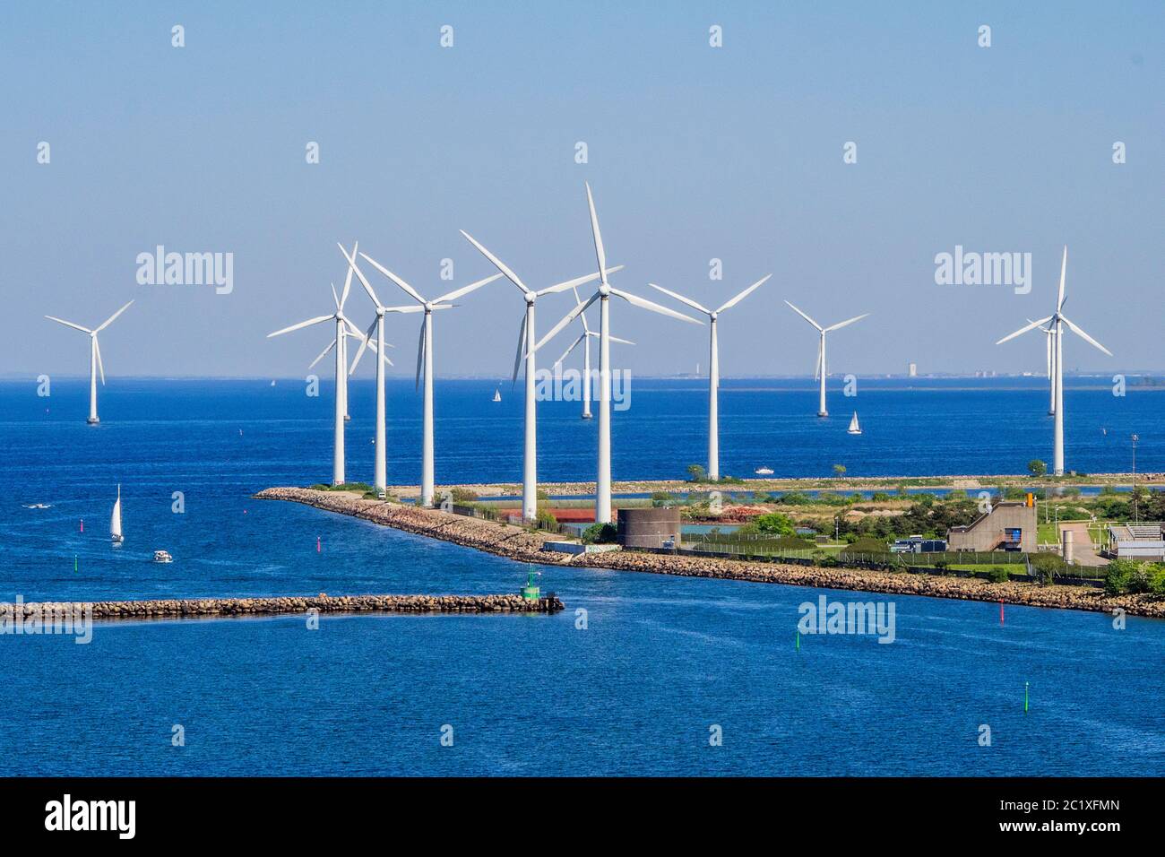 Windmills denmark hi-res stock photography and images - Alamy