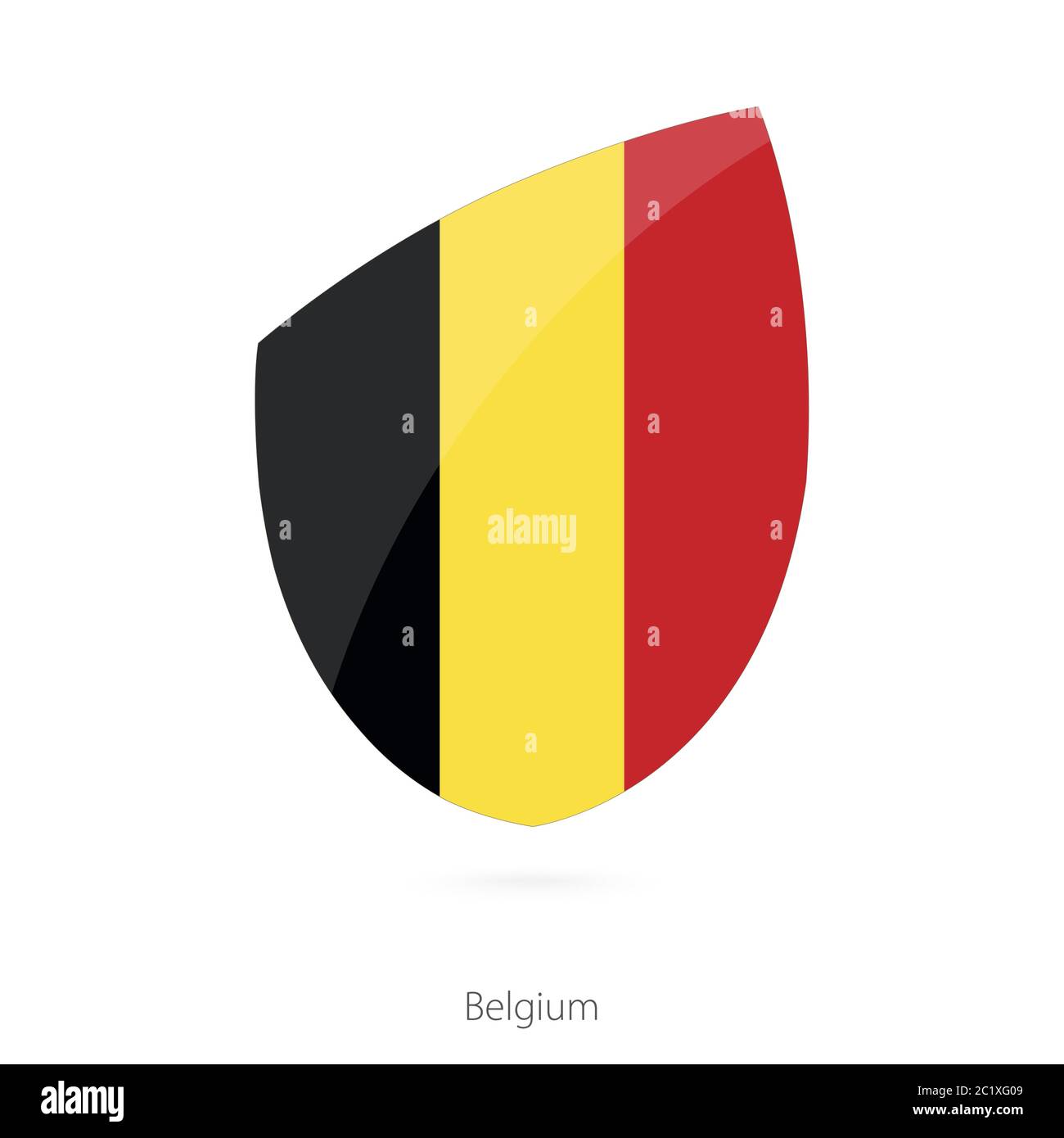 Flag of Belgium. Belgium Rugby flag. Vector Illustration Stock Vector ...