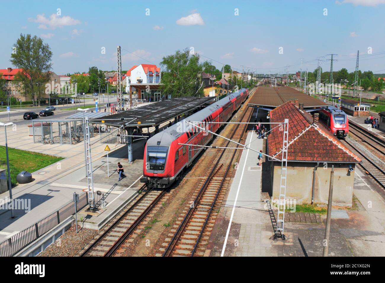 Elbe railway station hi-res stock photography and images - Alamy