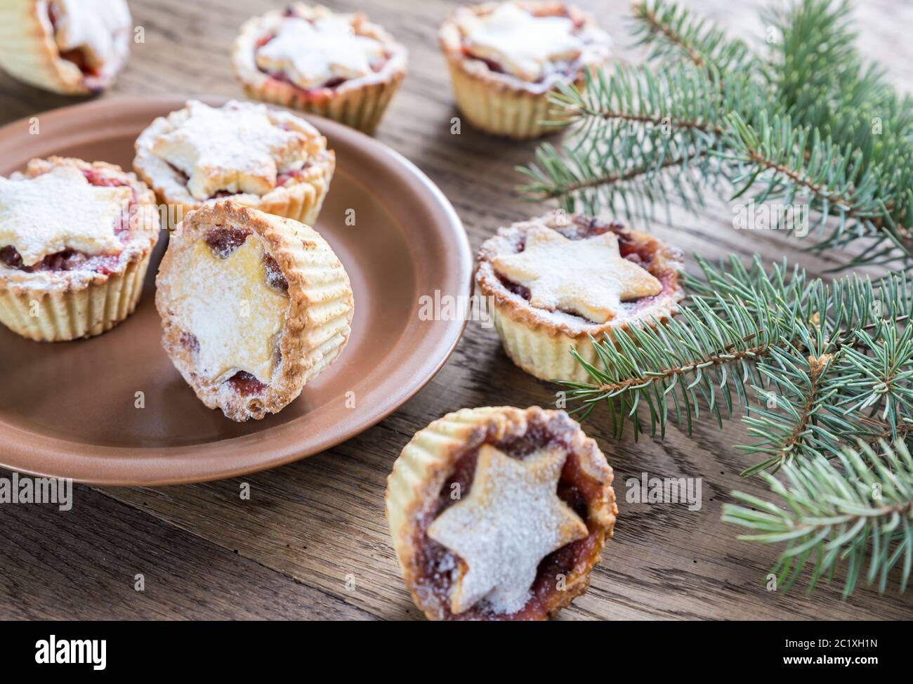 Christmas pie christmas tree hi-res stock photography and images - Alamy