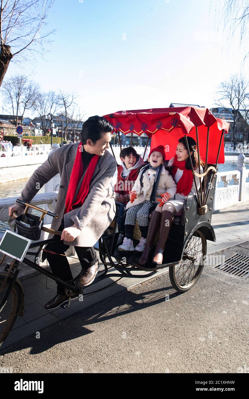 Girls Riding Rickshaw High Resolution Stock Photography and Images - Alamy
