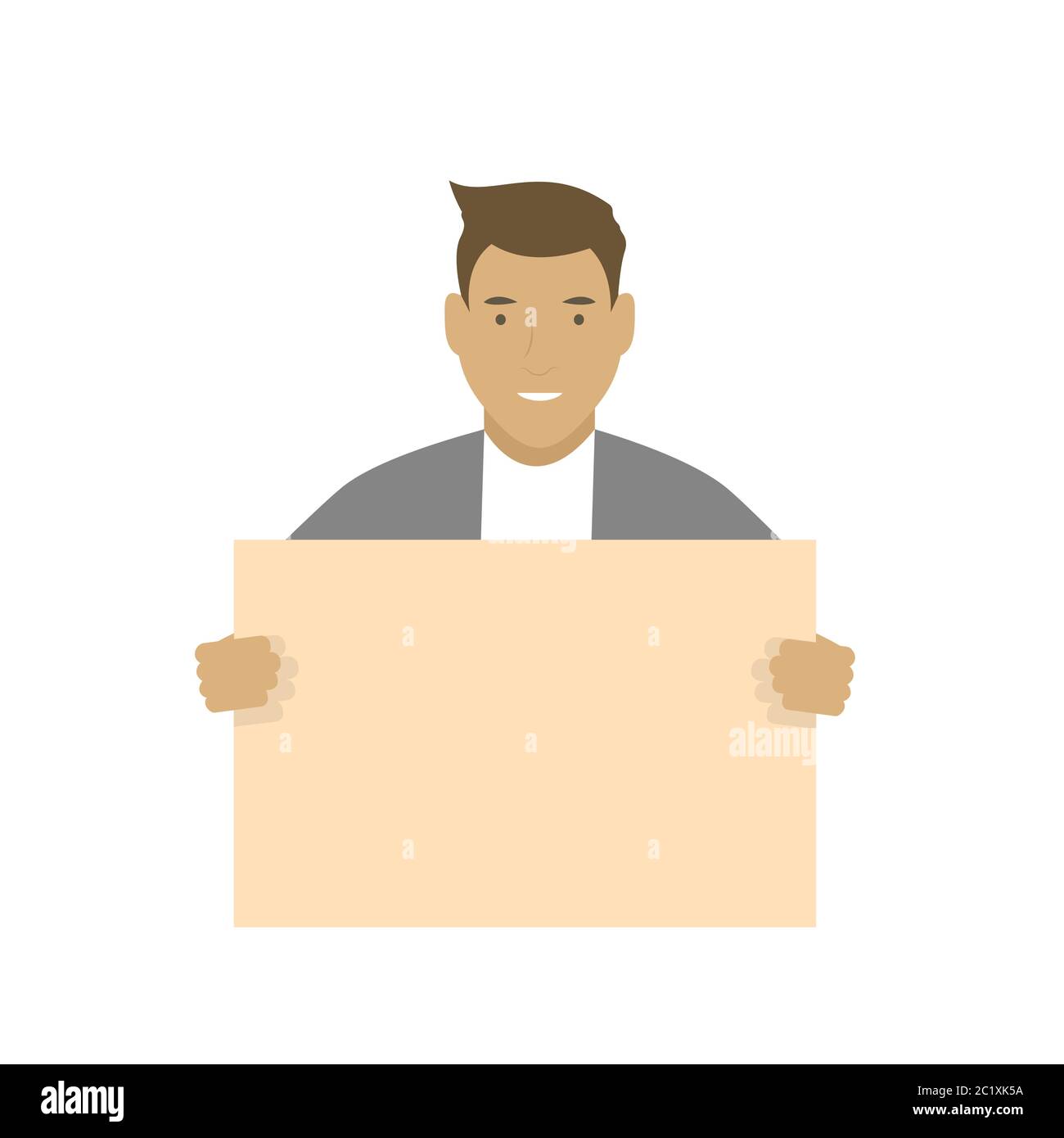 Empty space text young Stock Vector Images - Alamy