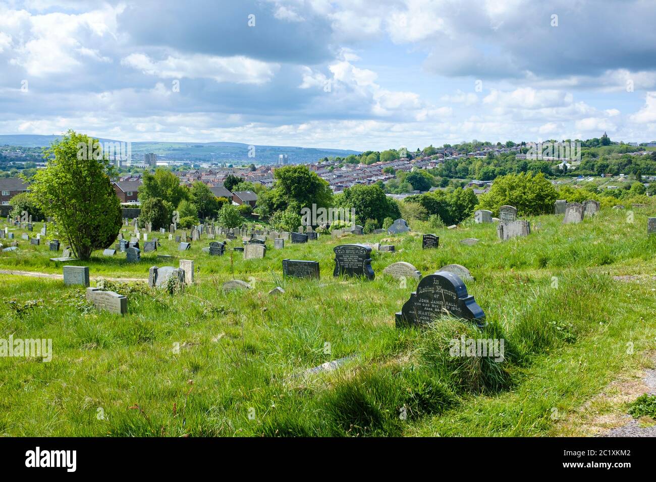 Blackburn Cemetery, Blackburn, Lancashire, UK. Where The "British Giant ...
