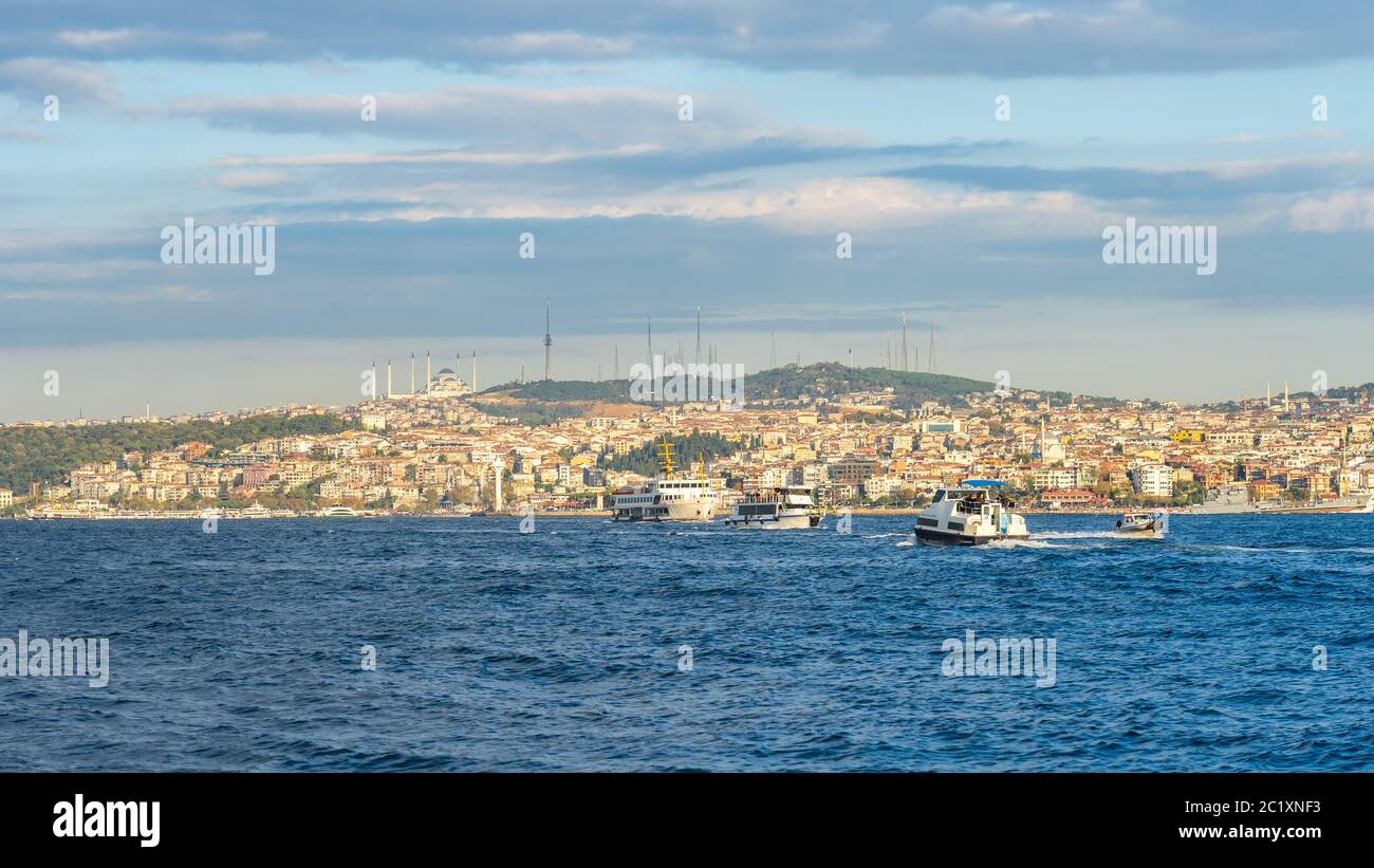 Istanbul city skyline in Istanbul city, Turkey Stock Photo - Alamy