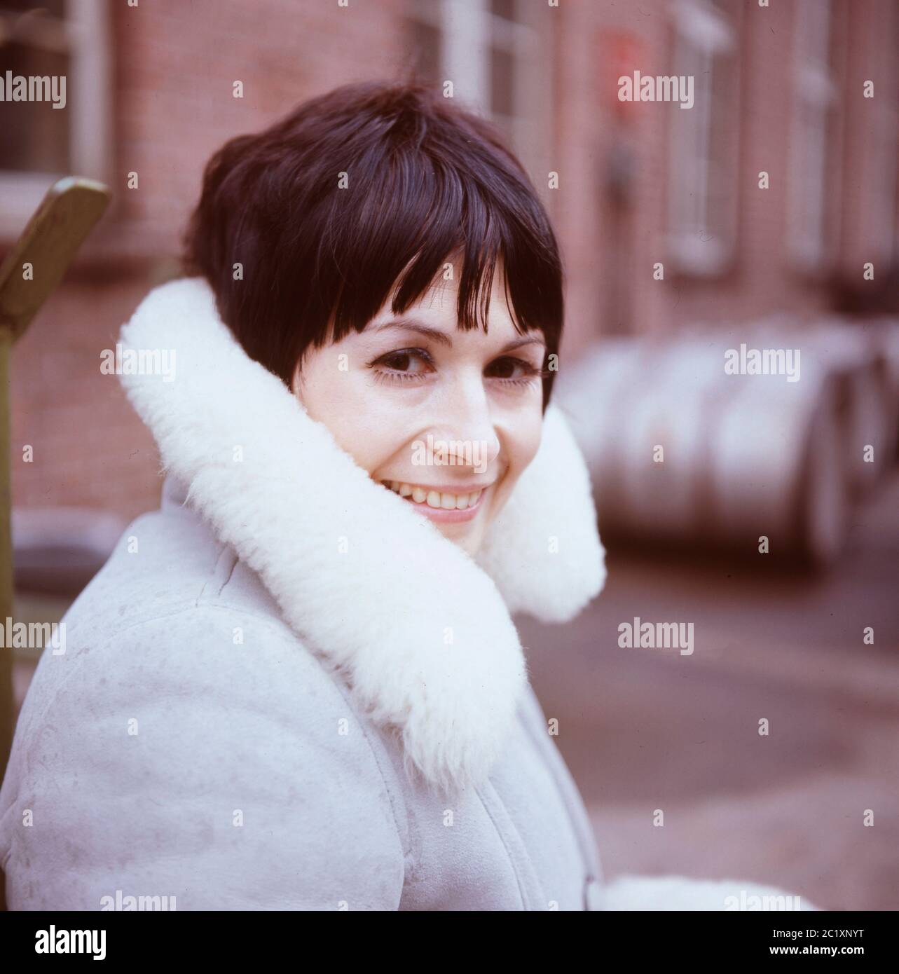 Fleur (?), Sängerin, Deutschland um 1979. Singer Fleur (?), Germany ...