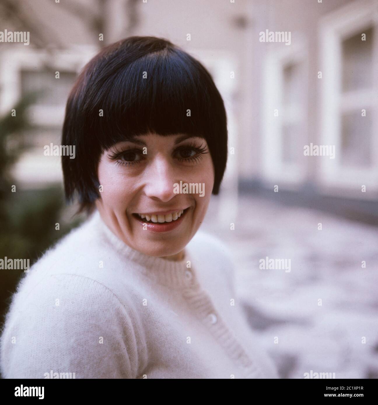 Fleur (?), Sängerin, Deutschland um 1979. Singer Fleur (?), Germany ...