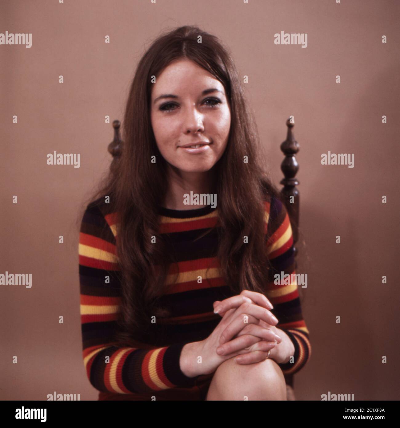 Sheila McKinley, eine der Schwestern vom schottischen Popduo The ...