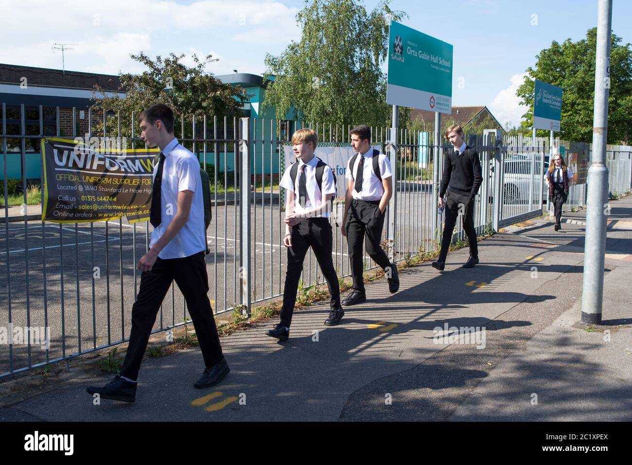 Gable hall school in stanford le hope hi-res stock photography and ...