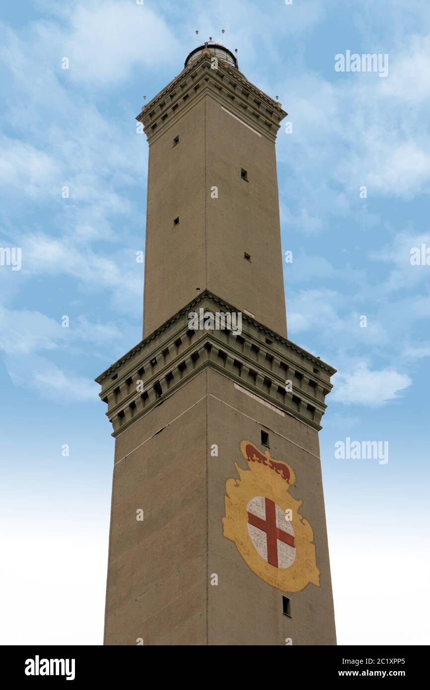 Genoa lighthouse hi-res stock photography and images - Alamy