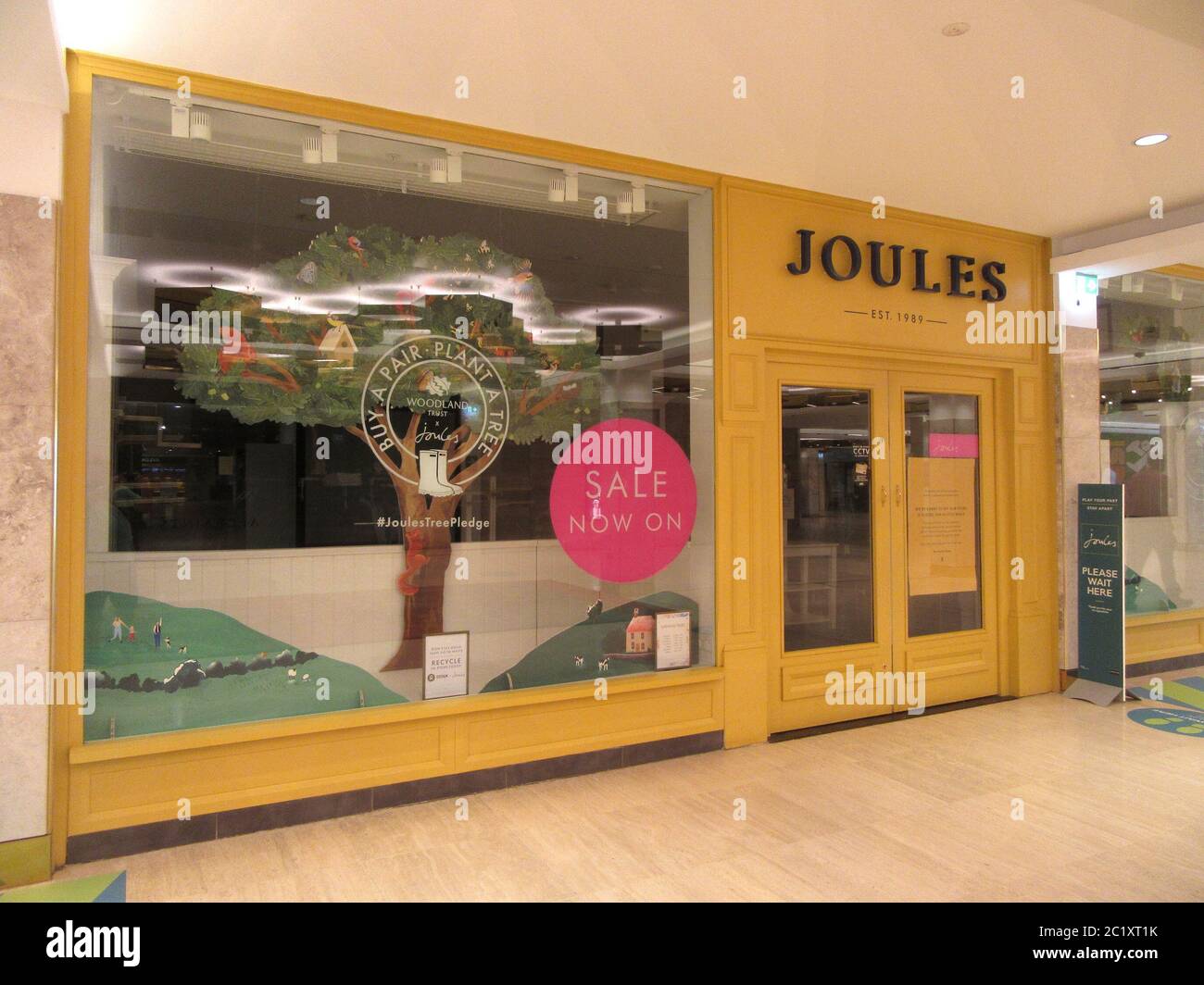 Joules store inside a retail shopping centre Stock Photo - Alamy