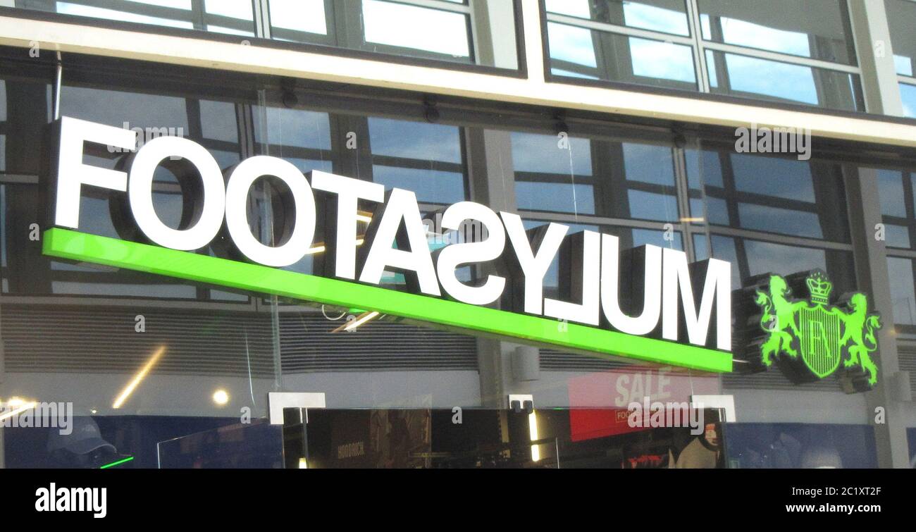 Footasylum logo seen at one of their branches Stock Photo - Alamy