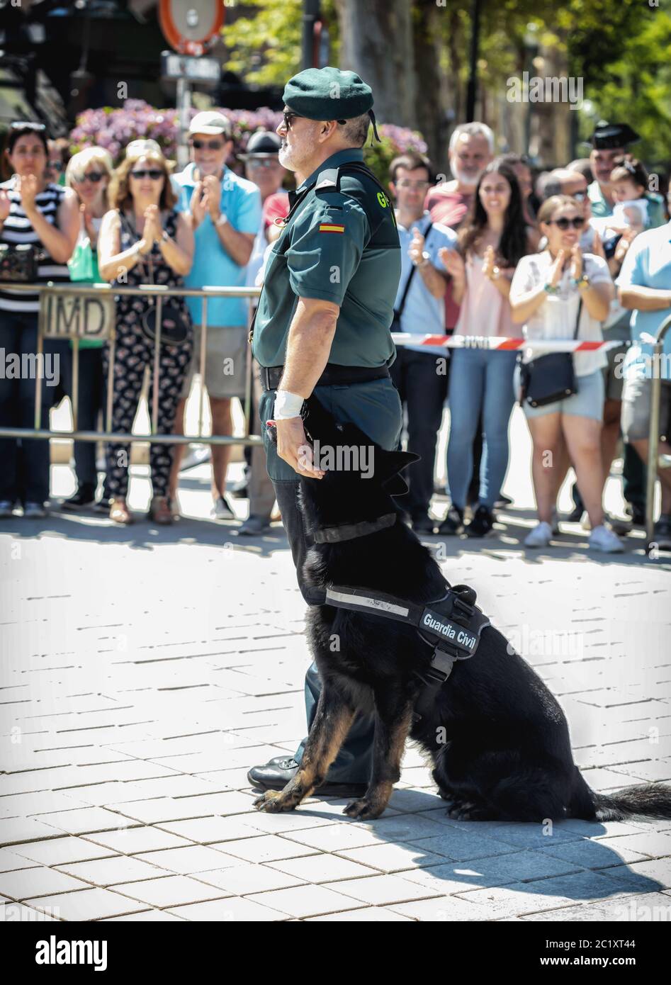 Civil guard dog hi-res stock photography and images - Alamy