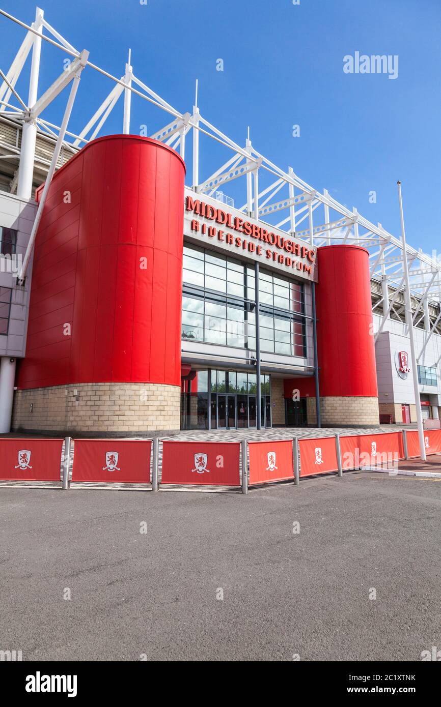 Middlesbrough Football Club,England,UK Stock Photo - Alamy