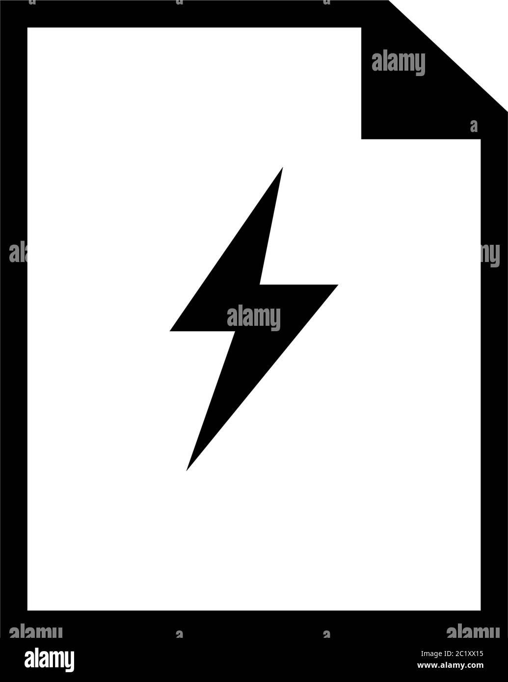 Thunderbolt archive Stock Vector Images - Alamy