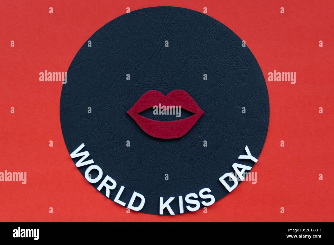 World kiss day or international kissing day. 6th July Stock Photo - Alamy