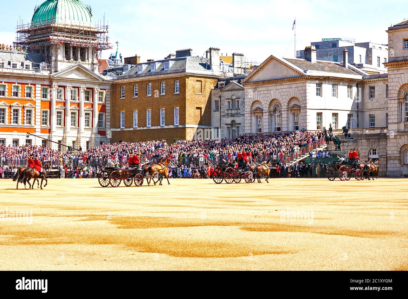 Trooping the colour Stock Photo - Alamy