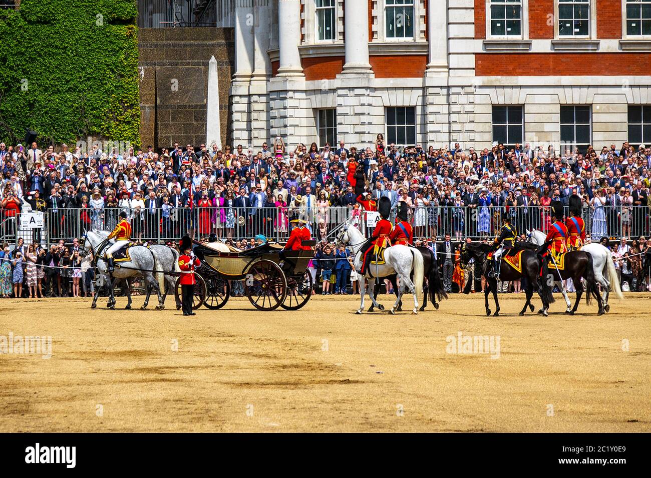 Trooping the colour Stock Photo - Alamy