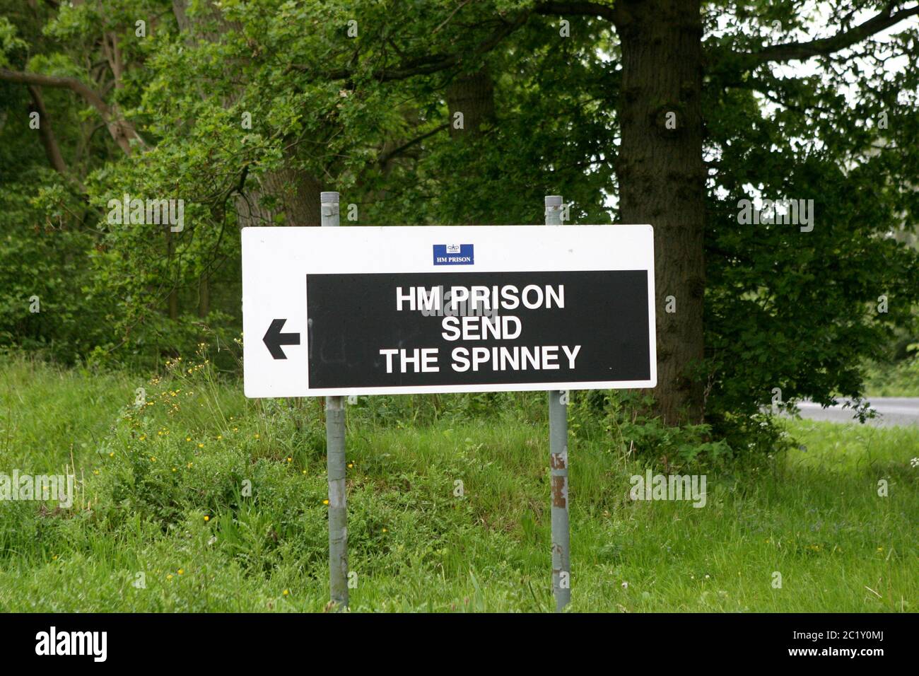 Hm prison sign hi-res stock photography and images - Alamy