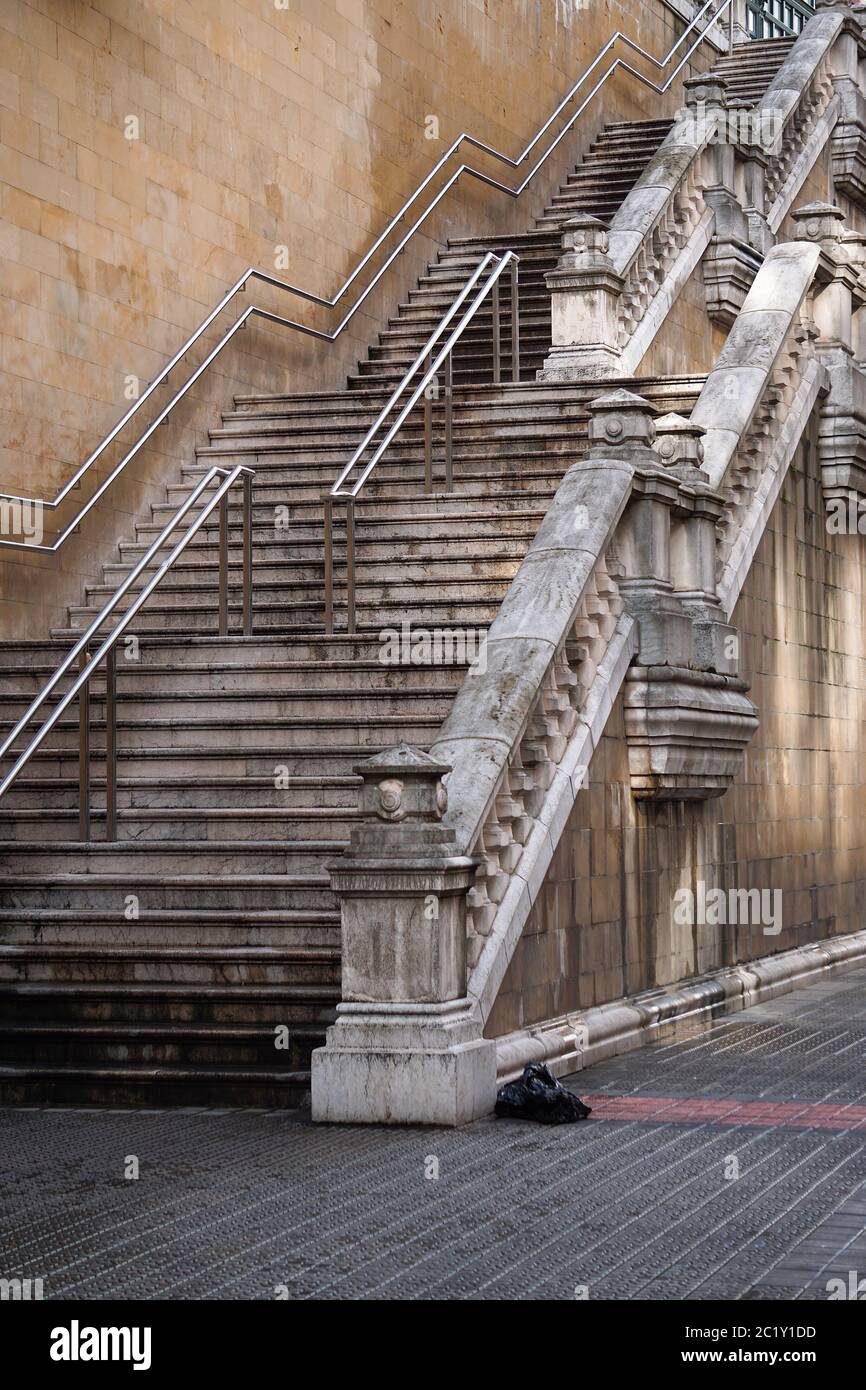stairs architecture in the city Stock Photo - Alamy