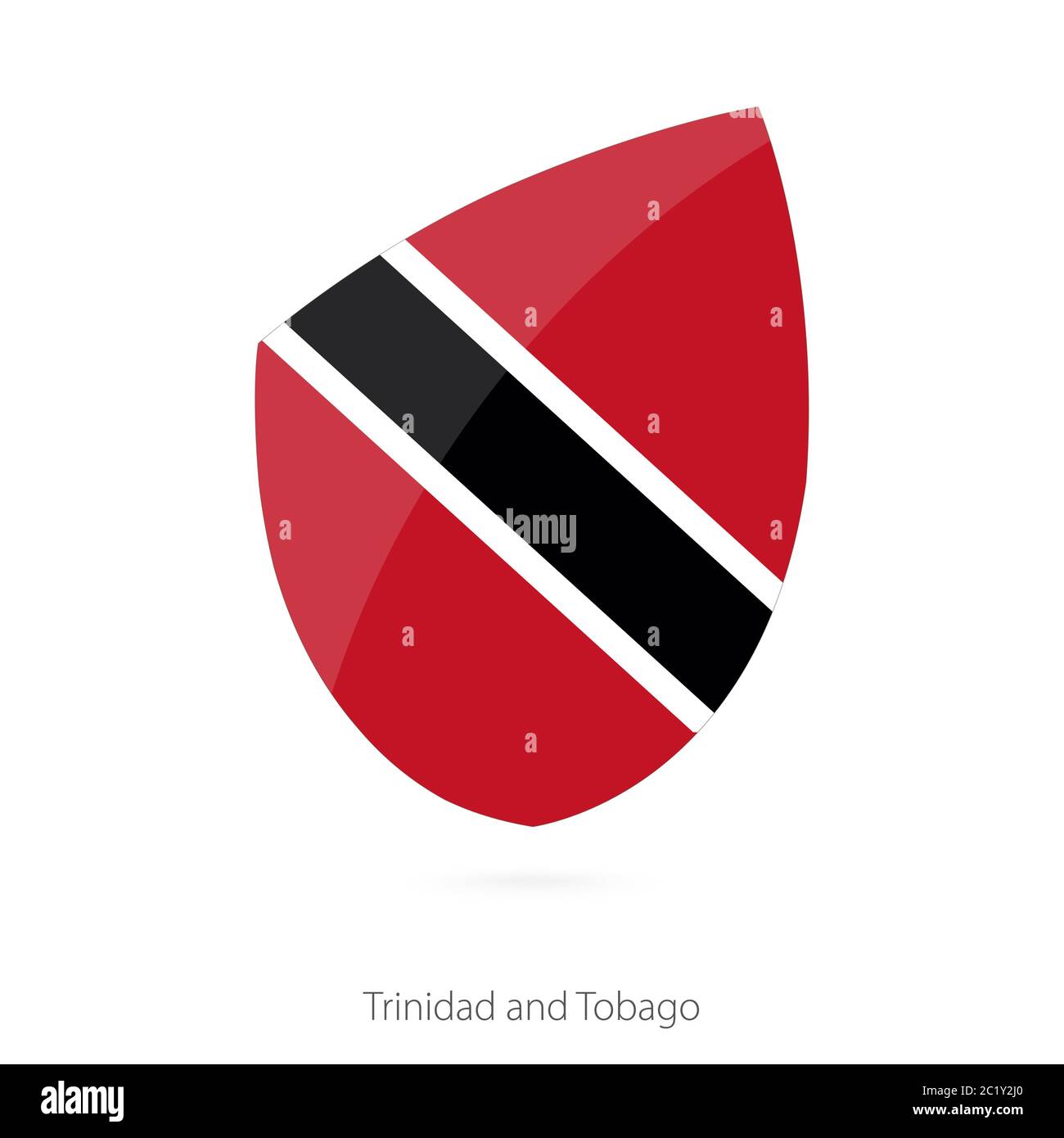 Flag of Trinidad and Tobago. Vector Illustration Stock Vector Image & Art - Alamy